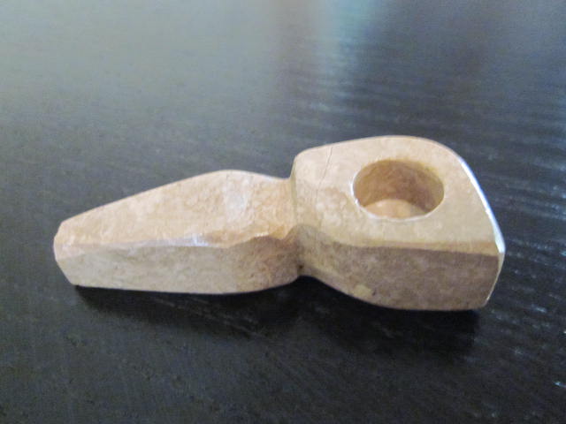 Handmade natural stone smoking weed pipe free shipping